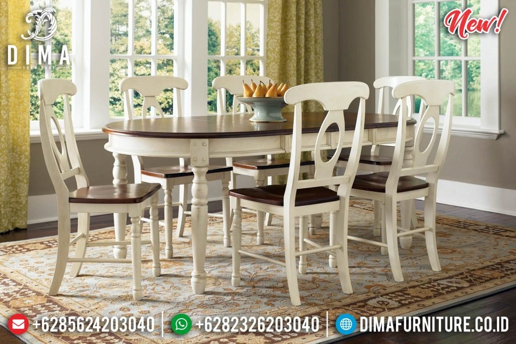 Meja Makan Minimalis Jati Classic Natural Great Solid Quality Jepara ...