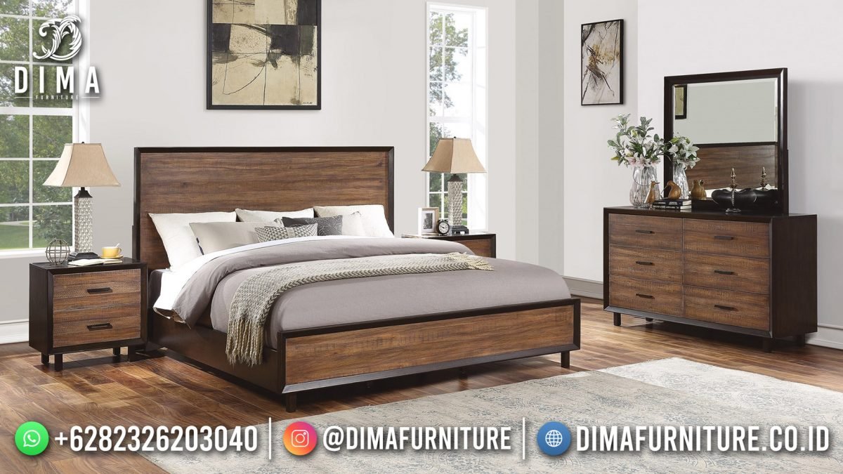 Kamar Set Minimalis Vintage Style Industrial Furniture TTJ-2048