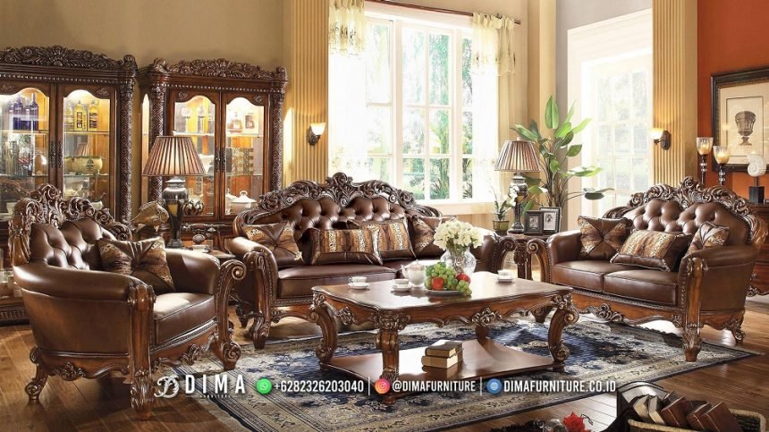 Meja Makan Minimalis Jepara Natural Jati Perhutani TTJ-1692