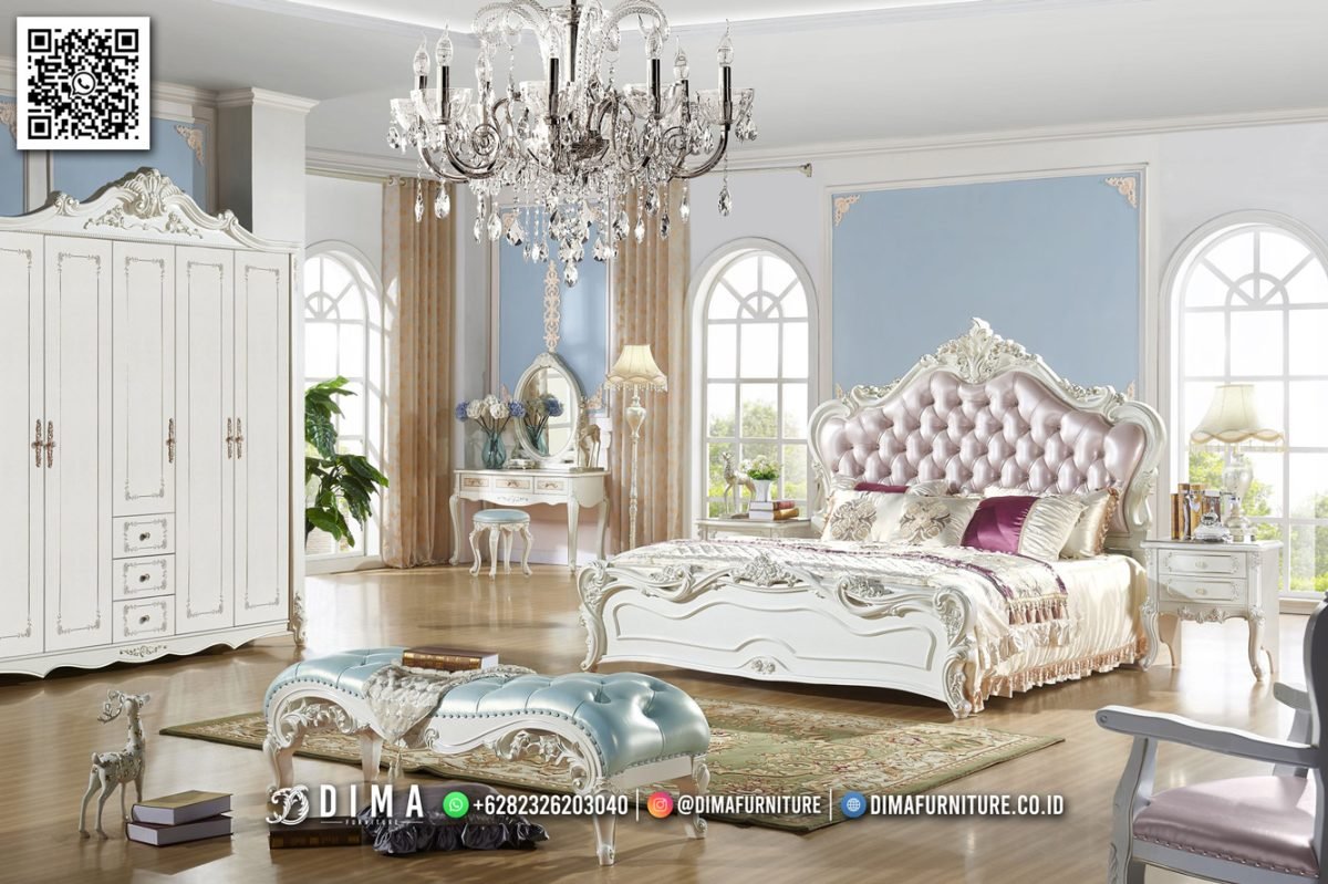 Jual Model Tempat Tidur Mewah Ukir Armstrong TTJ2739